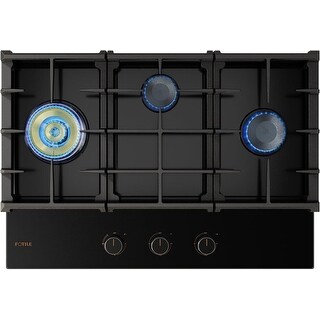 FOTILE Tri-Ring Series GLG30301 30 Inch Pro Gas Cooktop with 37K total ...