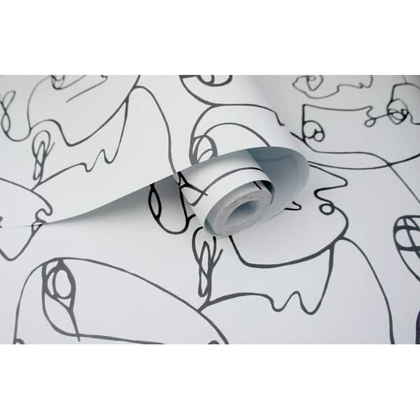 linear faces wallpaper