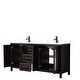 Daria 72 Inch Double Vanity, Cultured Marble Top - Bed Bath & Beyond ...