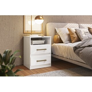 Night Stand Apolo White/Pink-Blue-Lilac Flex - Bed Bath & Beyond - 39700929