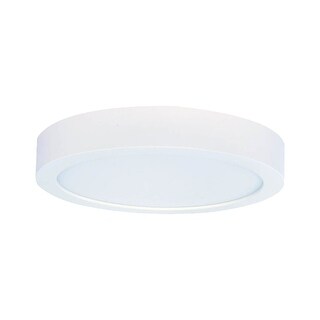 Bulbrite Single LED 9" Round Flush Mount Fixture, 75W Equivalent - Bed ...