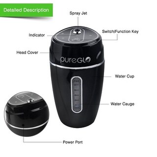 Portable Car Humidifier 6oz Mini USB - Bed Bath & Beyond - 40266742