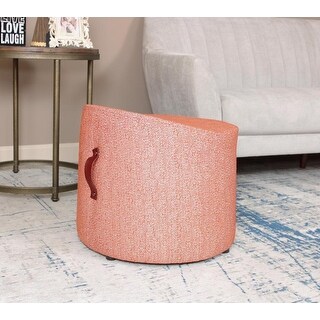 CRESCENT PUFF OTTOMAN - RED Ottomans - Bed Bath & Beyond - 38916813