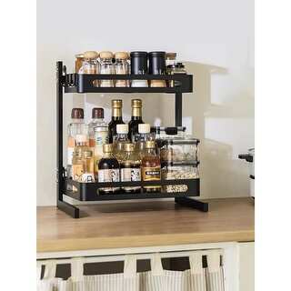 2-Tier Spice Rack Organizer for Countertop, Standing Rack Shelf - Bed ...