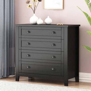 4-Drawer Wooden Storage Chest Locker - Bed Bath & Beyond - 37070914
