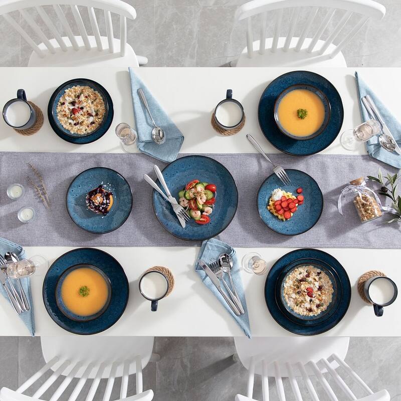 vancasso BUBBLE Stoneware Dinnerware Set - Overstock - 34827302