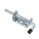 Spring Loaded Latch Pin 5" Iron Security Latch Sliding Barrel Bolt ...