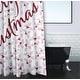 Merry Christmas with Holly Shower Curtain - Bed Bath & Beyond - 38883481