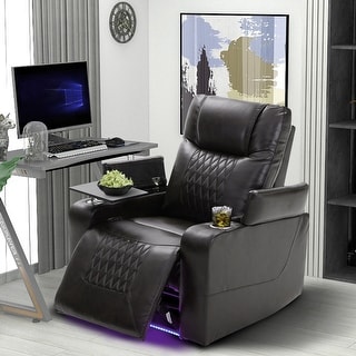 Roomfitters Power Motion Recliner with USB Charging Ports, Hidden Arm ...