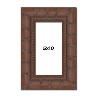 5x10 Frame Pewter Solid Wood Picture Frame Width 1.625 Inches ...