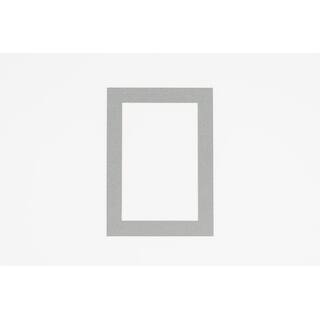 16x24 Mat Bevel Cut for 12x21 Photos - Acid Free Mid Grey Precut ...