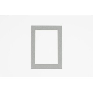 9x12 Mat Bevel Cut for 7x10 Photos - Acid Free Mid Grey Precut Matboard ...