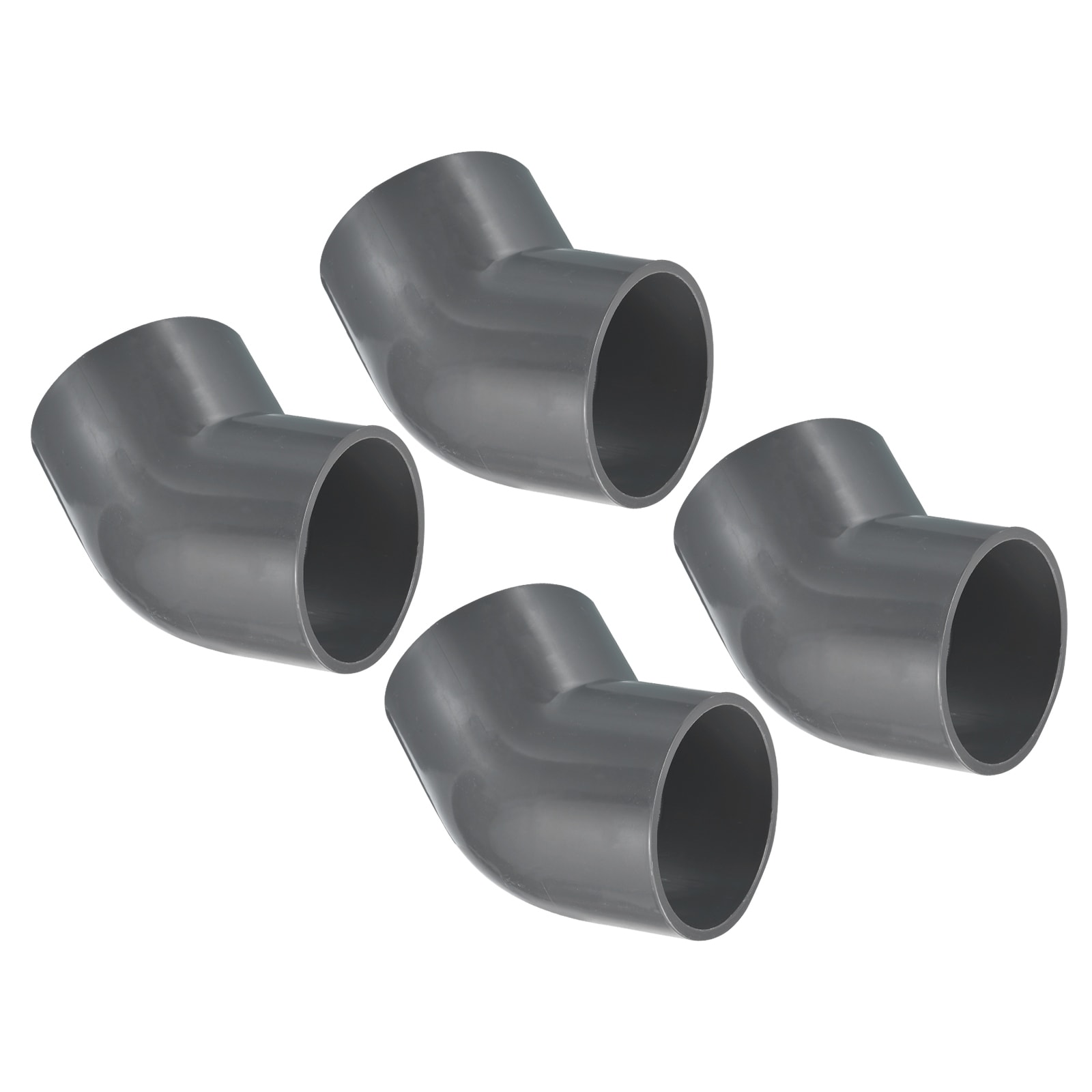 30 Pack 45 Degree PVC Elbow Fittings, 1/2 Inch PVC Pipe Fitting ...