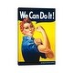 iCanvas "We Can Do It! (Rosie The Riveter) Poster" by J. Howard Miller ...