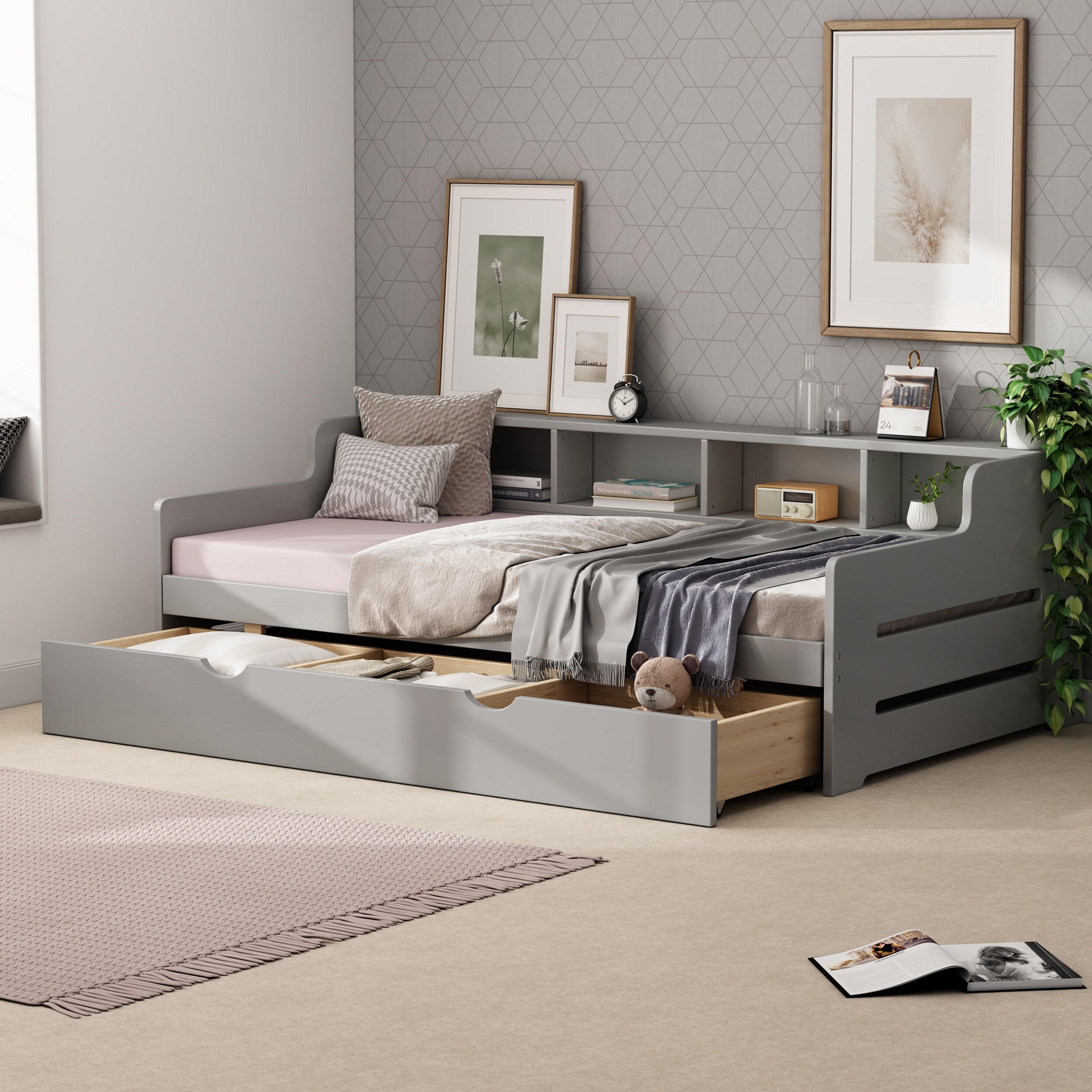 Small study room with bed store