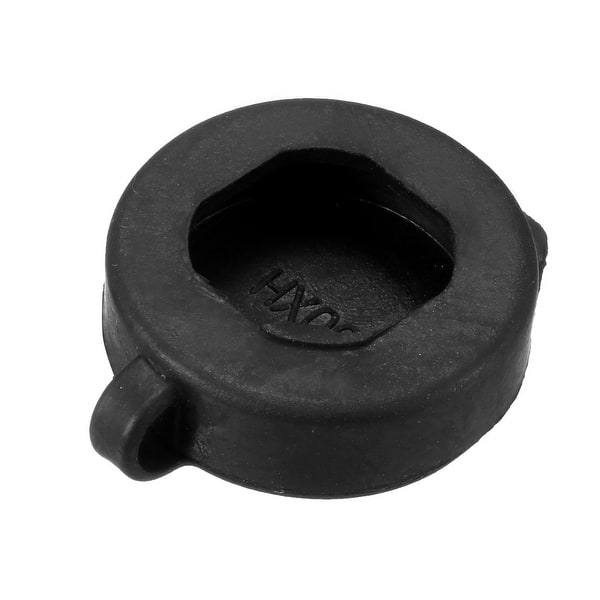 4 PCS Black Rubber Key Panel Cam Lock Dust Cover Waterproof Cap - Bed ...