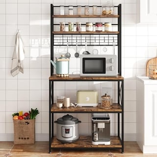 Kitchen Bakers Rack, Kitchen Island with Storage - Bed Bath & Beyond ...