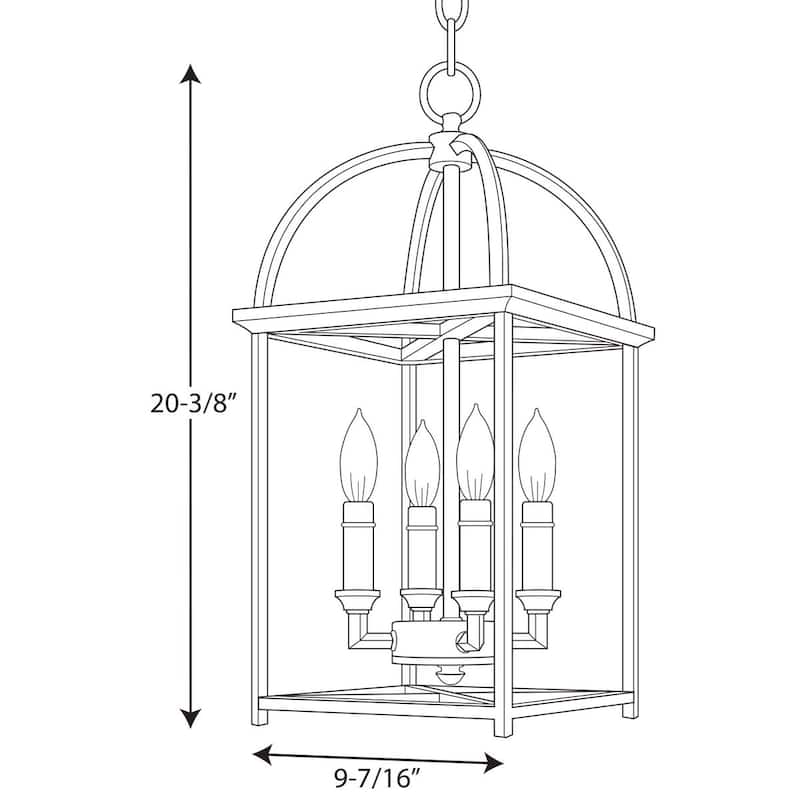 Progress Lighting 4-light Foyer Lighting Fixture - N/A - Bed Bath ...