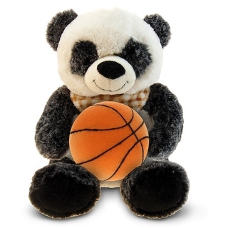 DolliBu Soft Huggable Panda Stuffed Animal with Basketball Plush - 9 ...
