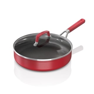 Shark Ninja 3 qt Non Stick Aluminum Saute Pan with Lid - Bed Bath ...
