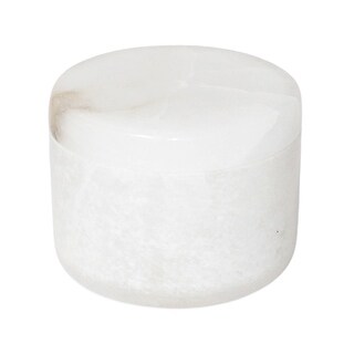 Sm. Alabaster Votive Box 4"Dia - Bed Bath & Beyond - 41034931