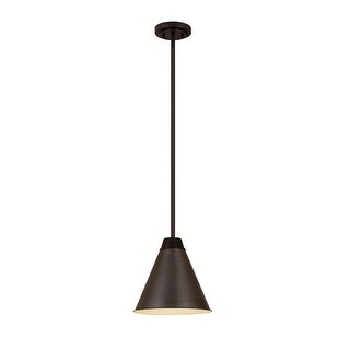 Eaton 1 Light Pendant - Bronze Plate - Bed Bath & Beyond - 33249289