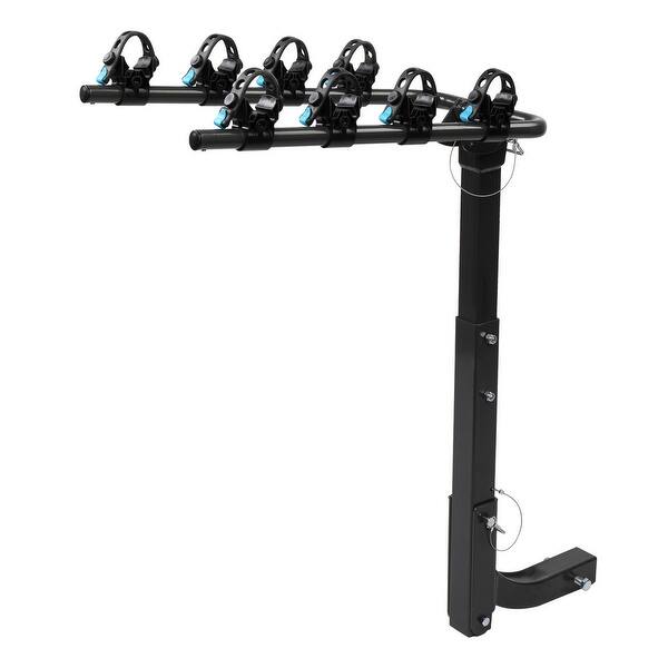 4-Bike Carrier Hanging Hitch Rack Foldable Transport Rack - N/A - Bed ...