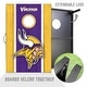Minnesota Vikings NFL Compact 2x3 Tailgate Cornhole Board Set - Bed ...