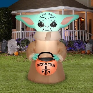 Airblown Inflatable Grogu™ with Treat Bag - Bed Bath & Beyond - 35466957