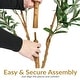 Sunnydaze Realistic Faux Olive Tree with Planter Pot - Bed Bath ...