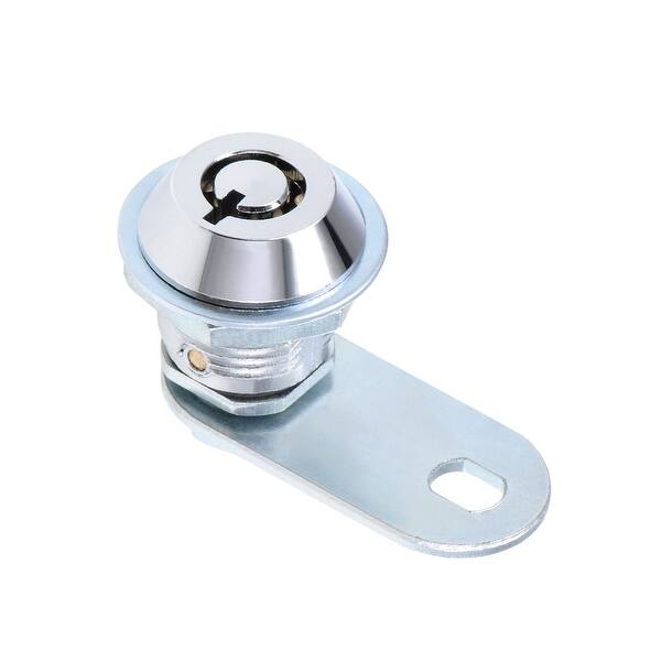 Tubular Cam Lock 16mm Cylinder Length Chrome Finish Keyed Alike - 16mm ...