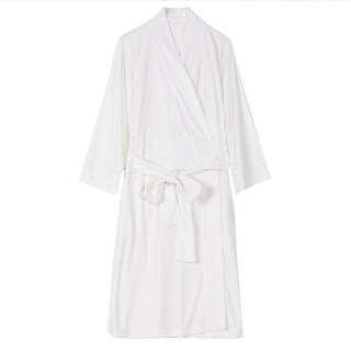 NOVO Women's Lightweight Mid-Length Soft Plush Spa Robe,L - Bed Bath ...