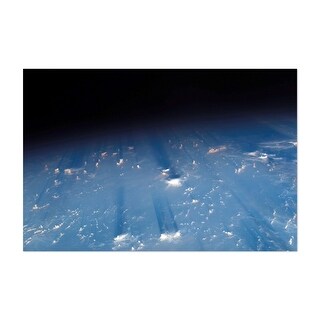 Earth s limb at sunset Photography Sunrise Sunset Art Print/Poster ...