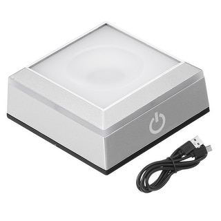 LED Light Base Non-Slip Display Stand, LED 6 Lighting Mode Multicolor ...