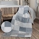 Sawyer Mill Block Quilted Throw - Bed Bath & Beyond - 23059423