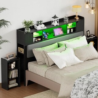 Headboards, Queen Headboard Only, Headboards with LED Light and Slide ...