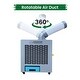 Equator 3-in-1 AC Heat Air 9000BTU Outdoor Air Conditioner IP24 Casters ...