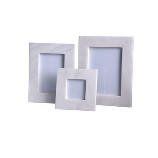 Marble Frame White 3.5 X 3.5 - WHITE - Bed Bath & Beyond - 40886608