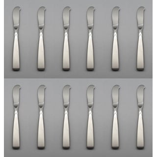 Stiletto Stainless Flatware Set of Twelve Butter Spreaders - Bed Bath ...