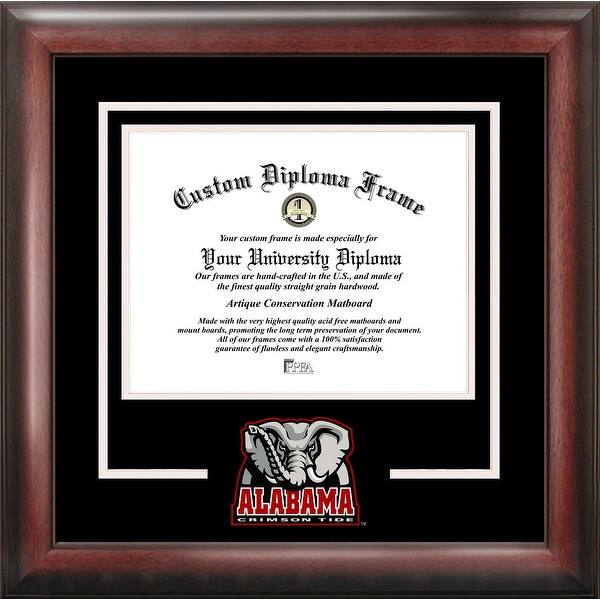 University of Alabama 11w x 8.5h Spirit Diploma Frame - Bed Bath ...