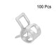 Steel Band Clamp Hose Tube Spring Clips Clamp Silver Manganese Steel ...