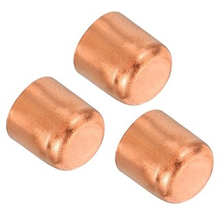 Copper Pipe End Cap, Copper Fitting Cap Sweat Plug Solder Connection ...