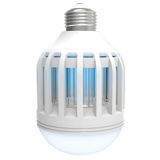 Zap Master ZM400 Led 2-in-1 Bug Zapper Bulb & Porch Light - Bed Bath ...