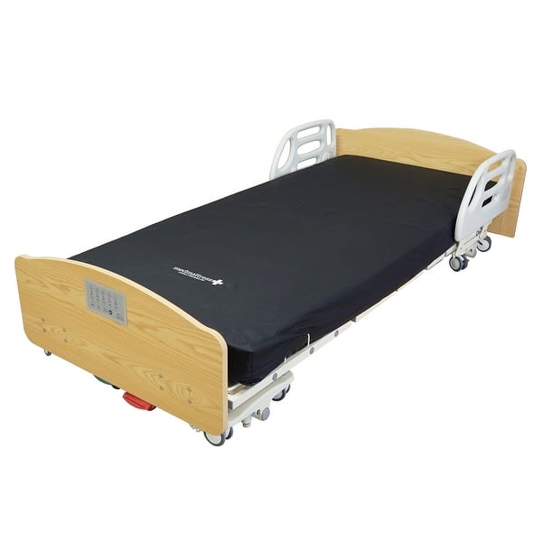 HomeCare Hospital Beds Lynacare Hi-Low Hospital Bed Set - MedMattress ...