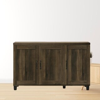 Modern 3-Door Shoe Rack Cabinet with Adjustable Shelves and Tip-Over ...