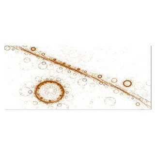 Designart 'Live Cell Protein under Microscope' Digital Art Metal Wall ...