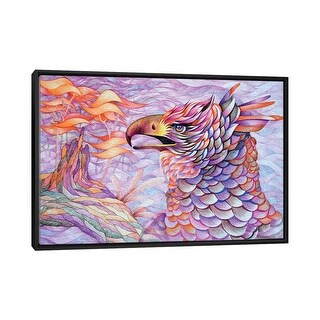 iCanvas "Valorous Raptor" by Gerardo Segismundo Framed - Bed Bath ...