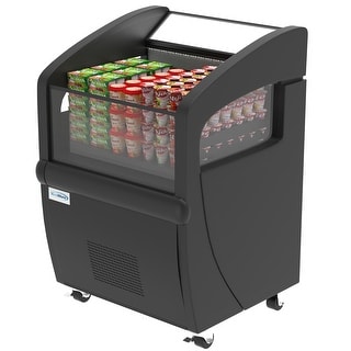30 in. W 4 cu. Ft. Commercial Open-Air Display Merchandiser ...