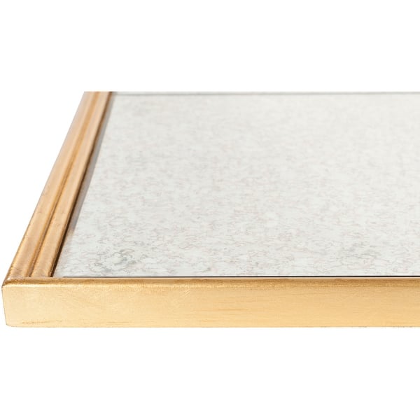 Edina Antiqued Tile Beveled Wall Mirror - 40" x 60" - On Sale - Bed ...