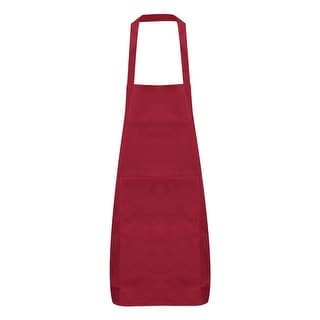 Plain Bib Aprons Washable Aprons Kitchen Cooking Aprons - 70cmx60cm ...